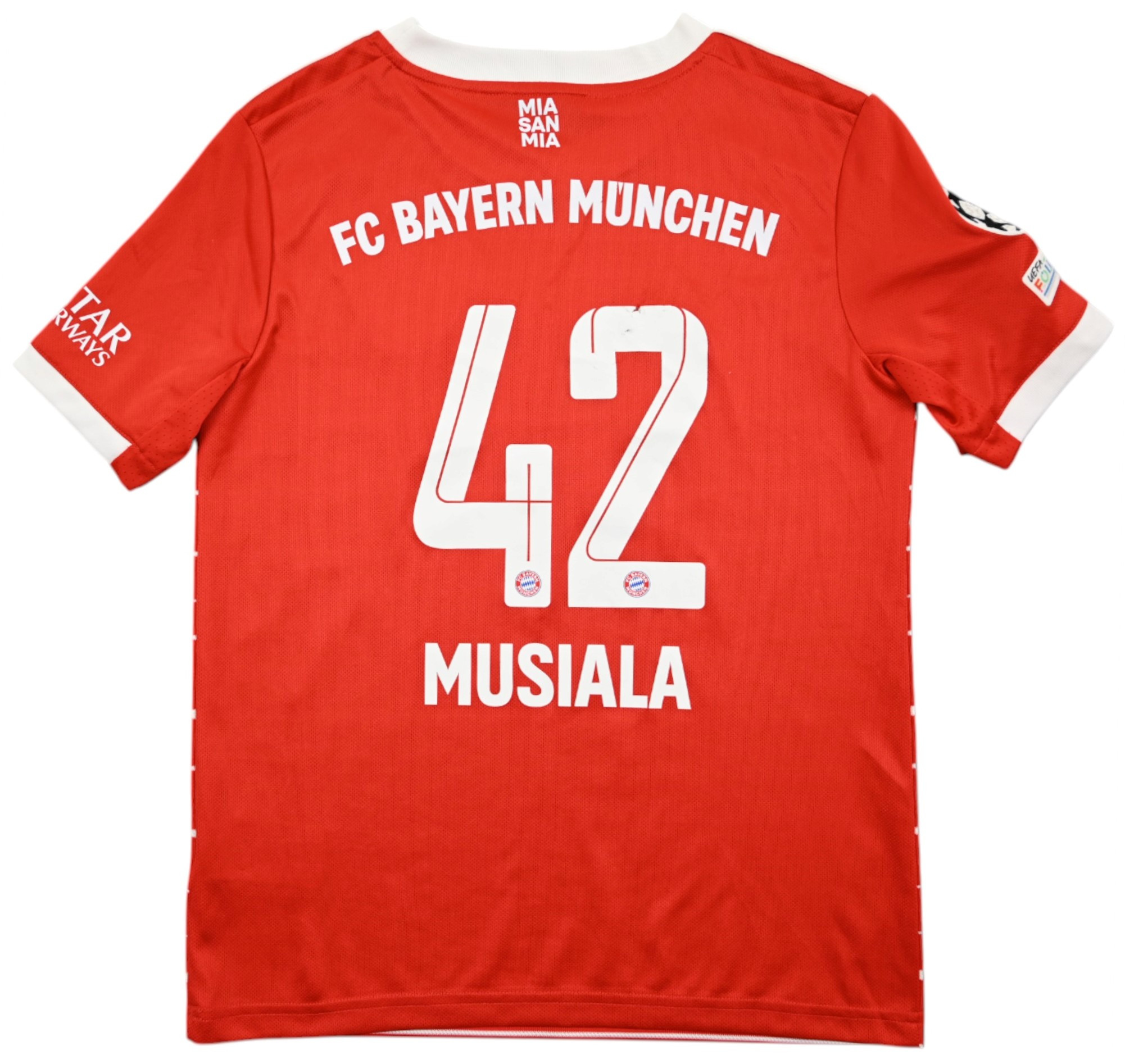 2022-23 BAYERN MUNCHEN *MUSIALA* SHIRT M. BOYS German Clubs \ Bayern ...