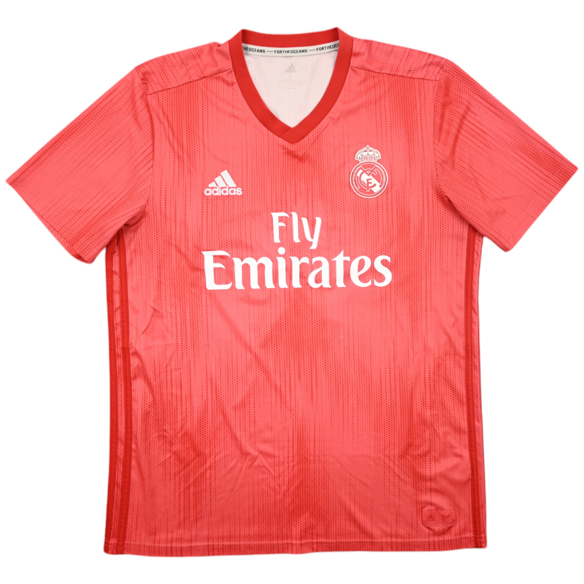 2018-19 REAL MADRID *BENZEMA* SHIRT L Spanish Clubs \ Real Madrid ...